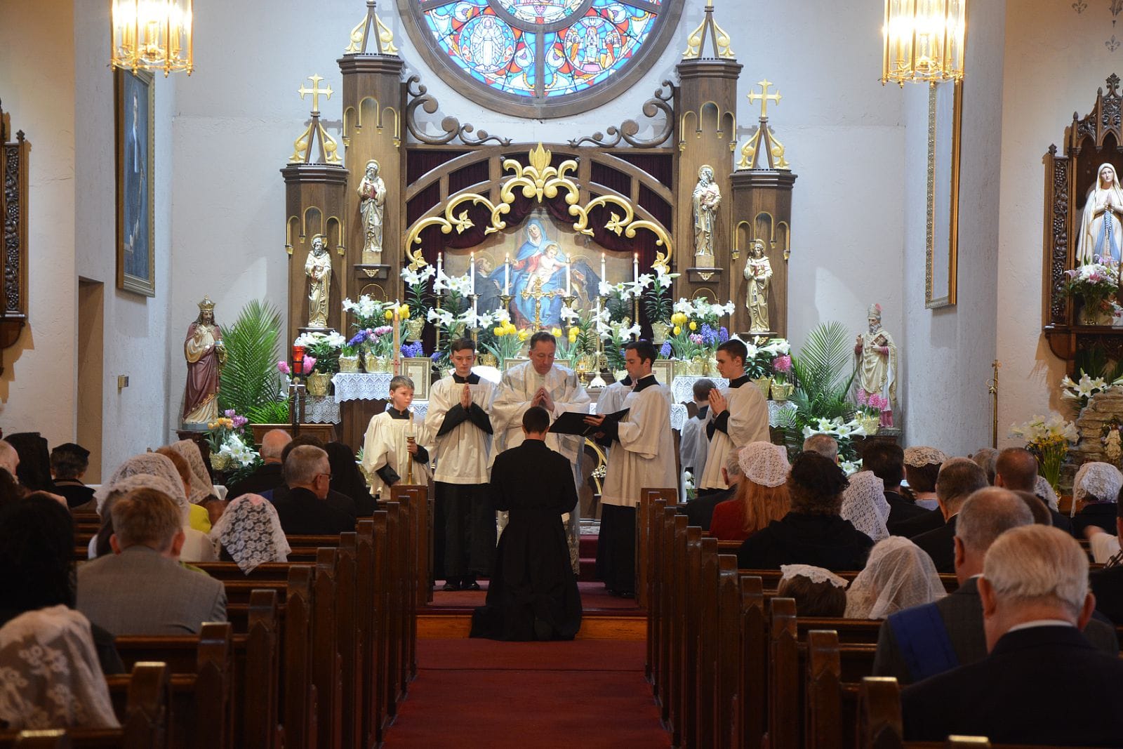 Profession of Brother Christopher Isaac - Saint Benedict Center